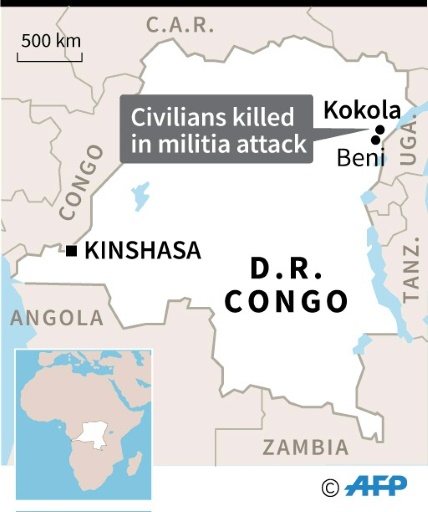 10 civilians killed in militia attack in eastern DRCongo