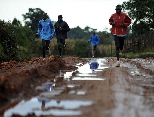 Mud-track runners in Kenya's global athletic 'capital'