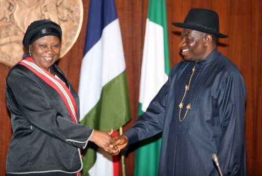 Nigeria's first-ever female chief justice sworn in