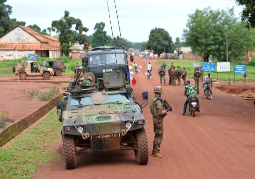 Police back in former C.Africa rebel stronghold
