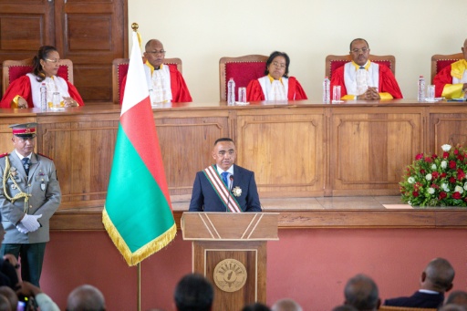 Macron holds first talks with Madagascar leader after takeover