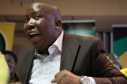 S.African designer launches big-mouth Malema clothes