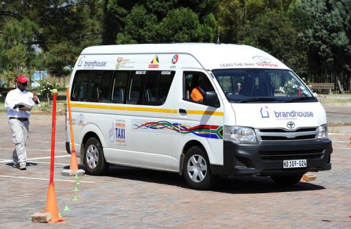 S.African minibus drivers compete to be safest