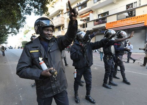 Senegal police, protesters clash in Dakar over banned rally