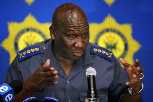 South Africa police chief faces suspension: report