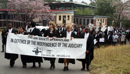 Swaziland government re-appoints controversial chief judge