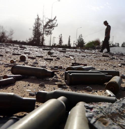 Ten dead in new air raid on Libyan militia near Tripoli