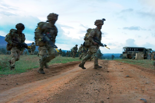 Kenya police say arrest three trying to enter British army camp