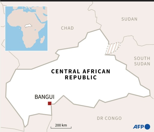 C.Africa says border nation bombed its troops and Russian allies