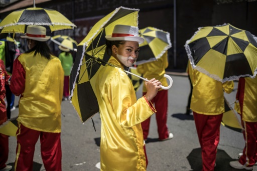 'No Man's Land' parade of music and trash charms Johannesburg