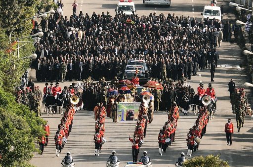 Thousands join funeral of Ethiopia leader Meles