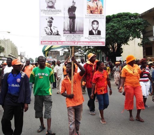 Togo authorities fire tear gas to disperse pre-vote protest
