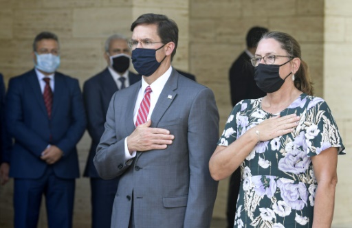 Pentagon chief heads to Algeria for North Africa security talks
