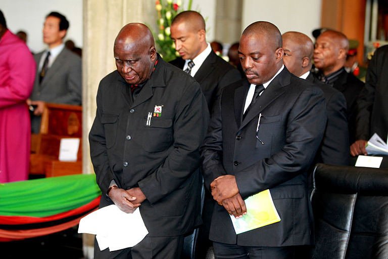 Zambian ex-president Chiluba hailed as 'great man'