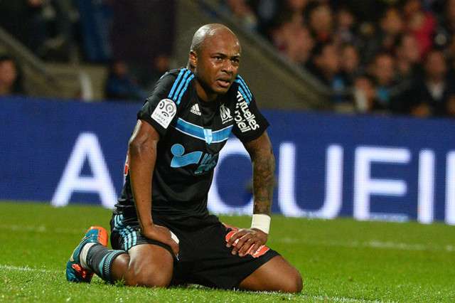 Poor show: Andre slams Marseille performance