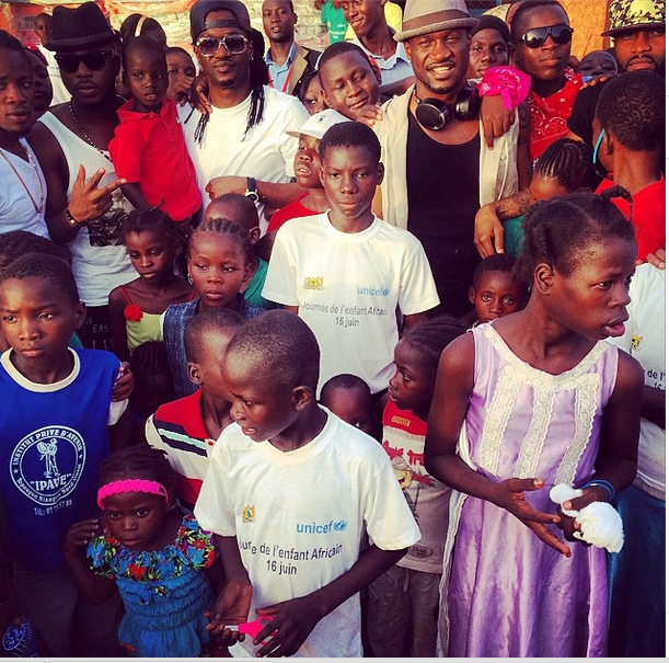 ''Givers Never Lack' : Psquare Donates To The Less Privileged
