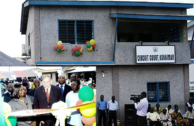 Chief Justice Inaugurates New Court