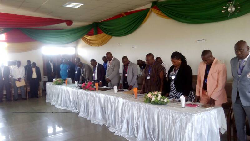 GFA Congress observes a minute silence for departed footballers