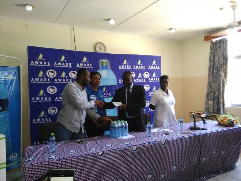 Awake water donates GHc36, 000 to Korle Bu Cardio centre