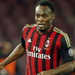 Essien Returns To AC Milan Training