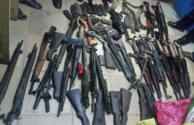 Deadly Guns Seized In K'si