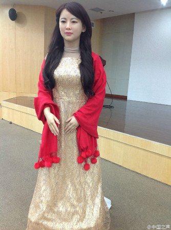 China unveils first human-like robot