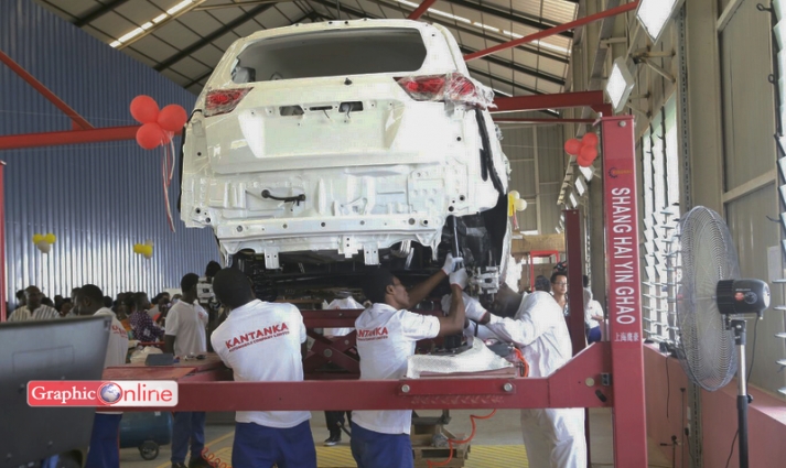 Kantanka automobile plant inaugurated