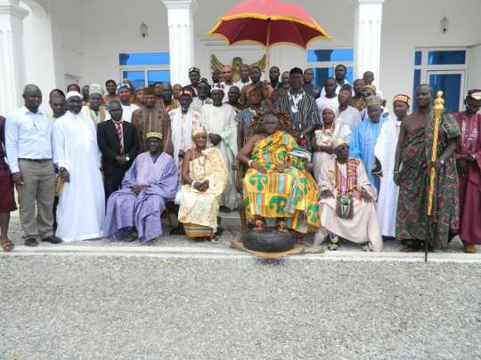 Ayawaso leaders pay homage to Osu Mantse