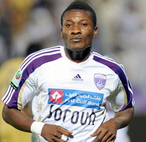 Gyan Commits Future To Al-Ain…Now Earns $ 250,000 A Week