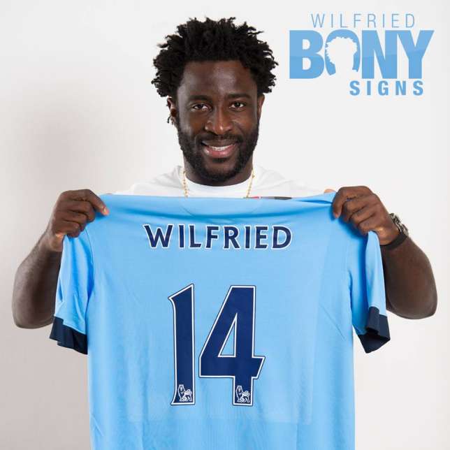 More cash: Man City to pay Wilfried Bony extra £20,000 for every game ...