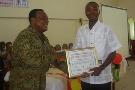 Bright Appiah, two students honoured
