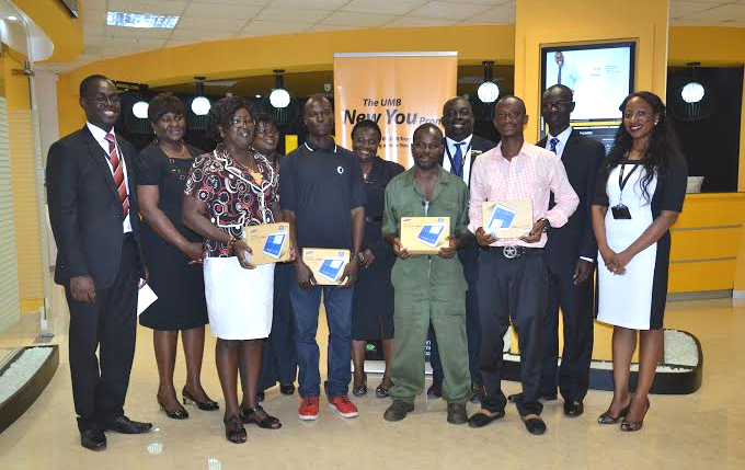 Universal Merchant Bank holds first draw of the UMB New You promotion