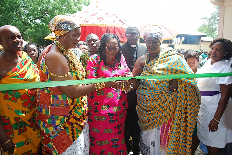 First Lady Commissions Hostel Facility For Dormaa Presbyterian ...