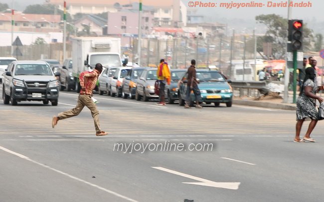 Photo of the week: Running for your life on the N1 Highway