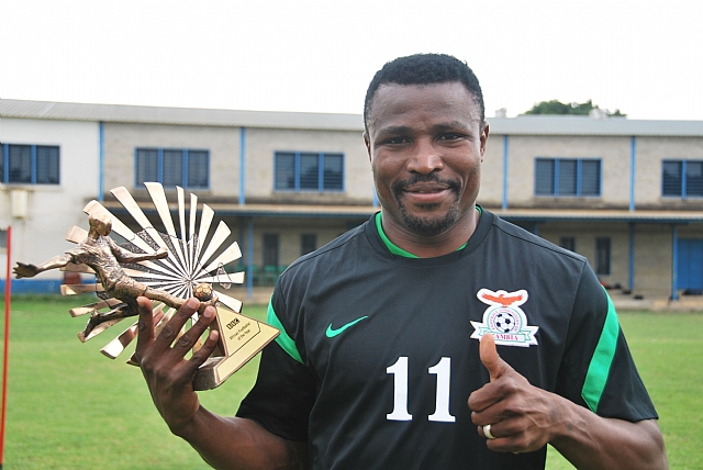 Christopher Katongo is voted BBC African Footballer 2012