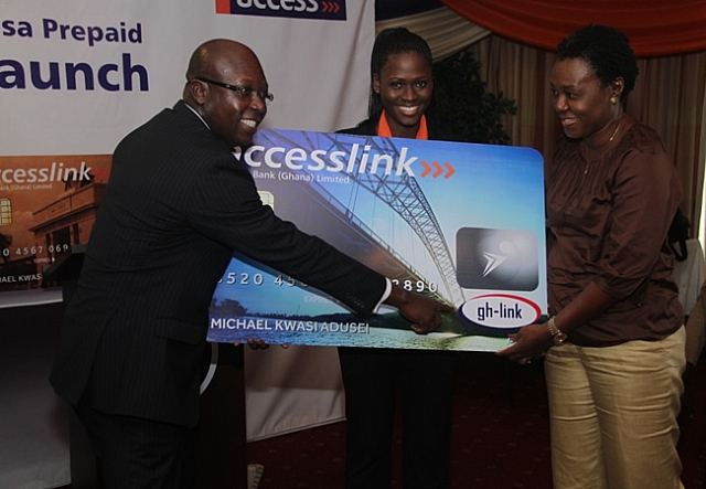 Access bank launches visa prepaid and Gh-link cards
