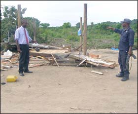 Farmer, 80, arrested for thuggery