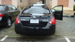 Reckless Driver Damages Dagrin’s Nissan