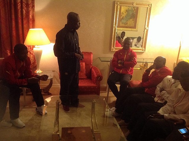 EXCLUSIVE: Black Stars hosted to dinner reception by Ghana ambassador ...