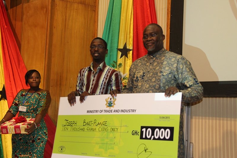 Bart-Plange wins Made in Ghana Logo contest