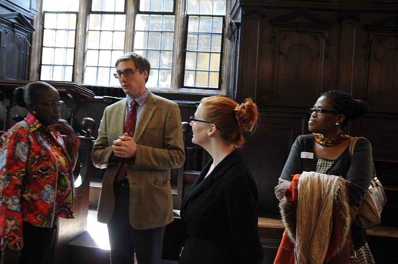 Mrs. Matilda Amissah Arthur visits the Bodleian, The largest university ...
