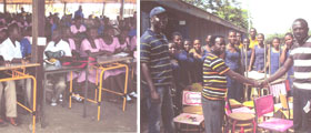 Akuse Methodist SHS receives educational boost