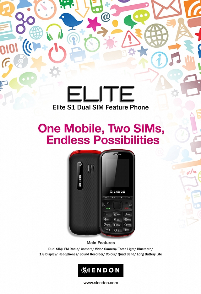 Siendon Has Announced The Release Of Elite Feature Phone