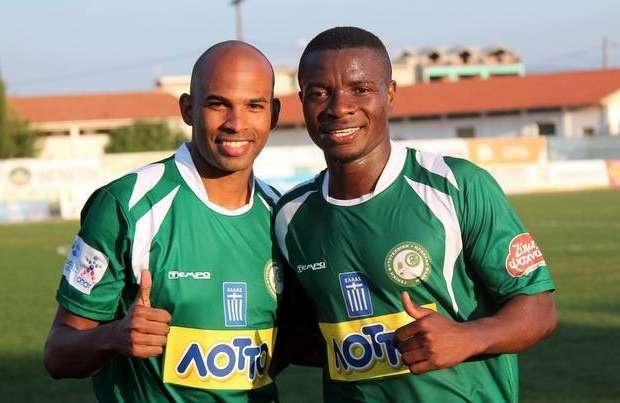 Hit man: Eric Warden scores for second straight game