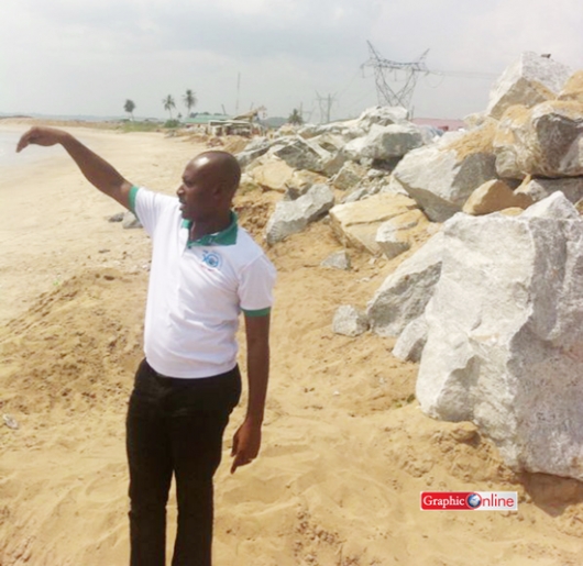 Aboadze sea defence project begins