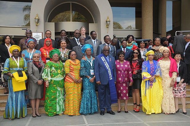 Ghana's First Lady Attends 8TH SCCA CONFAB In Namibia