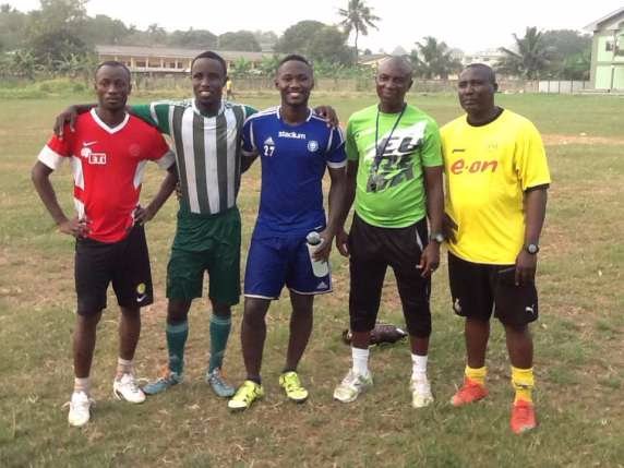 Eric Bekoe trains with Hasaacas