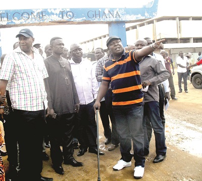 Aflao Border Facelift project abandoned; Chiefs call for probe