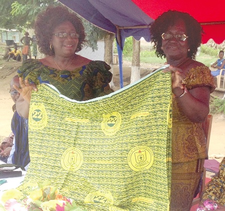 Mangoase SHS unveils school cloth