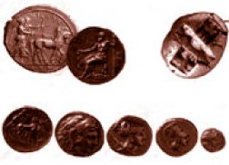 When were coins invented?